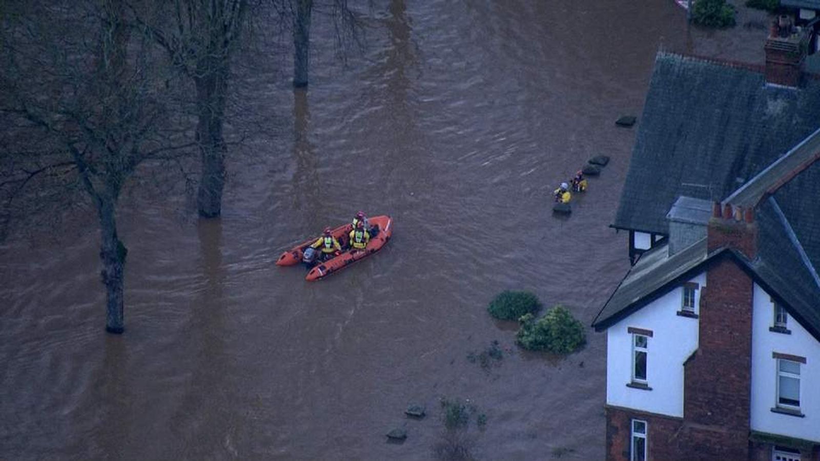 Helicopter Footage Shows The Extent Of Flooding In Cumbria | Scoop News ...