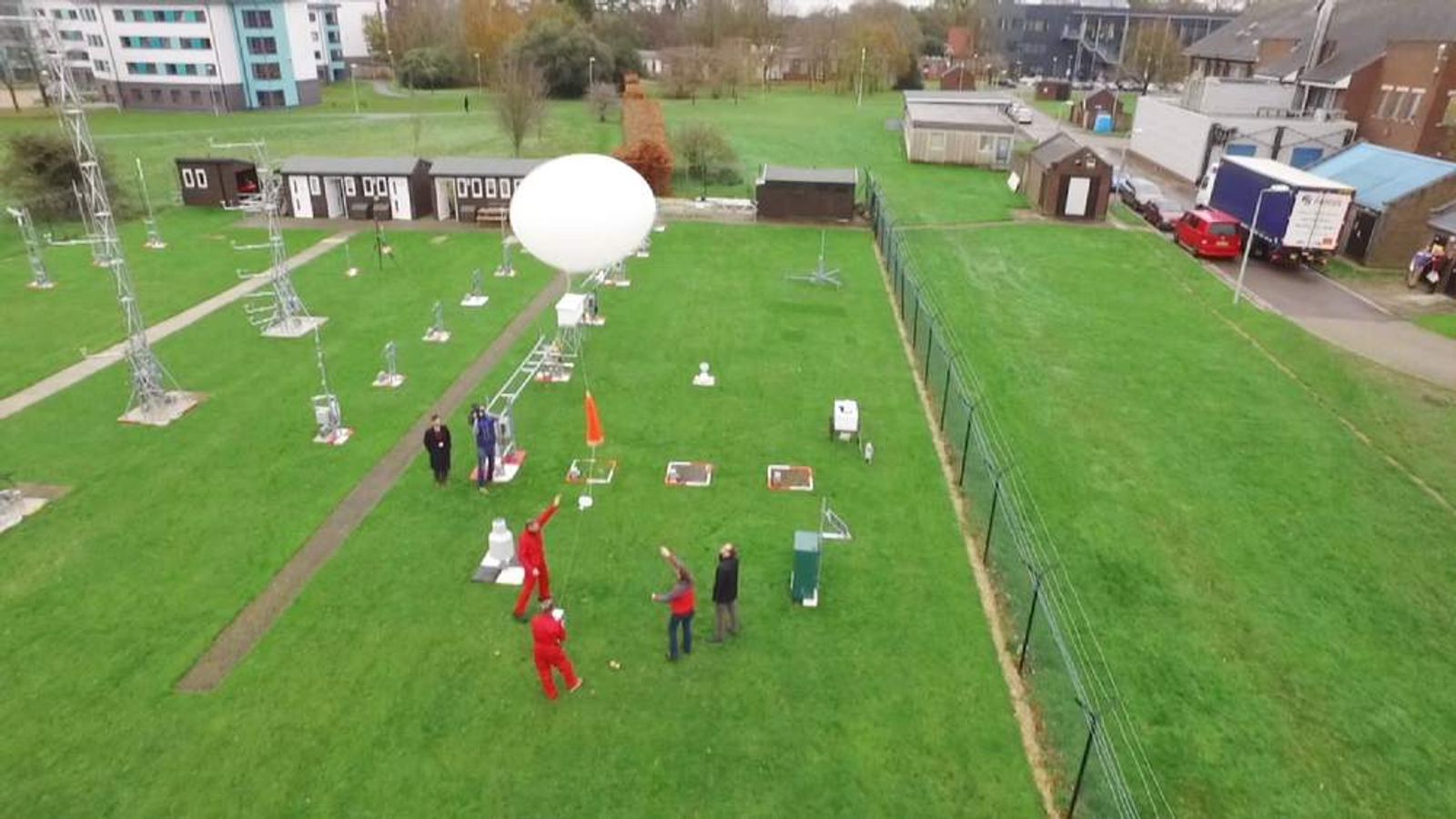 Weather Balloons Track Global Warming 'Blanket' | UK News | Sky News