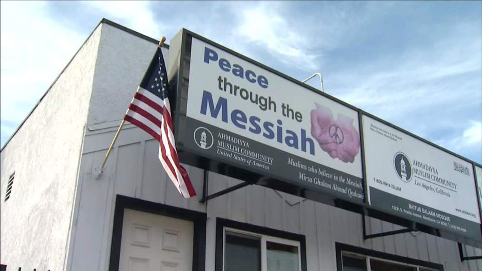 Replica Grenade Left Outside California Mosque | US News | Sky News