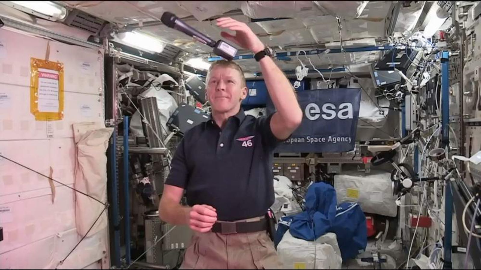 Tim Peake Describes The Spectacular View From The ISS During Conference ...