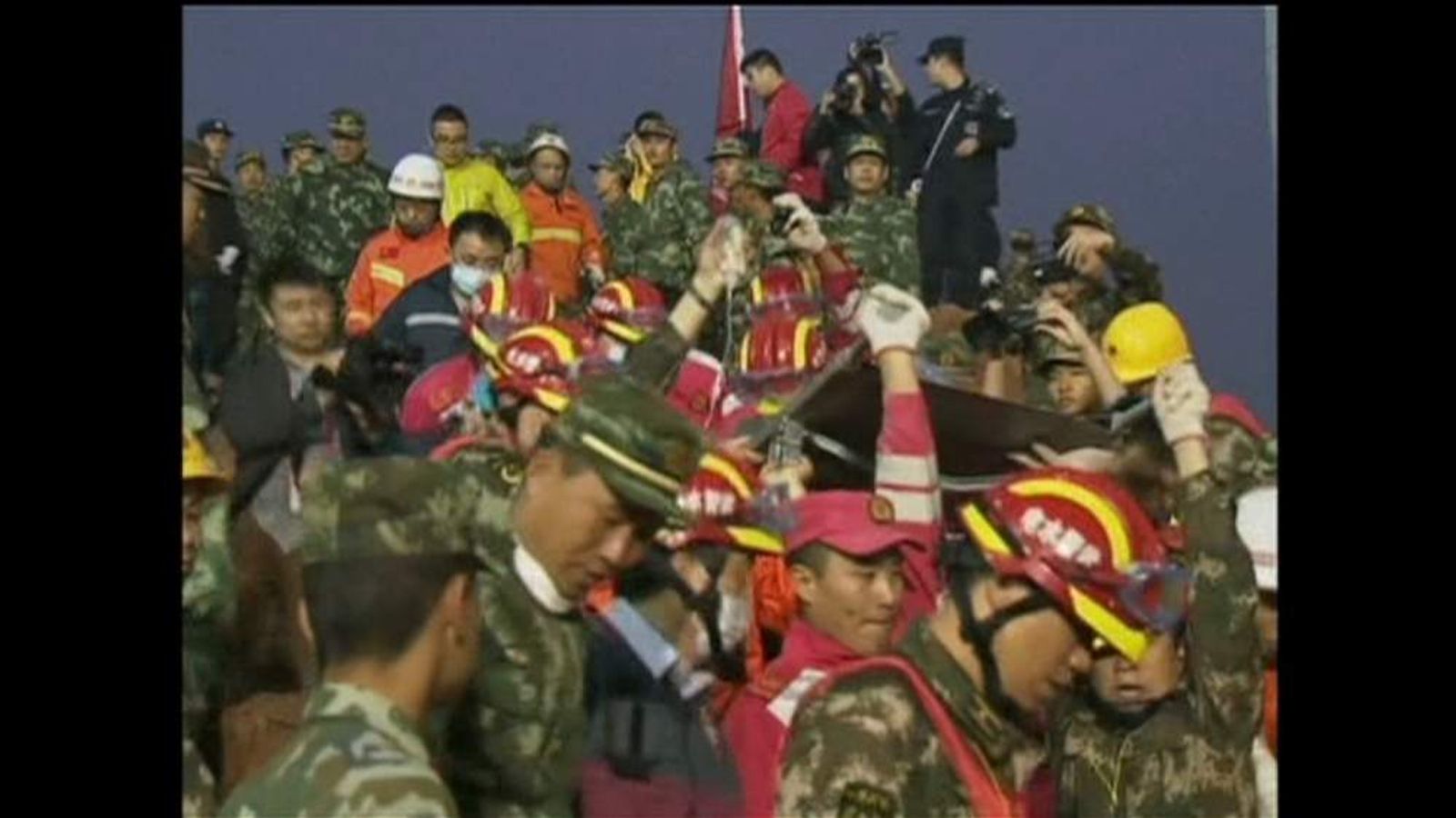 Man Rescued After 60 Hours Trapped Under Rubble | World News | Sky News