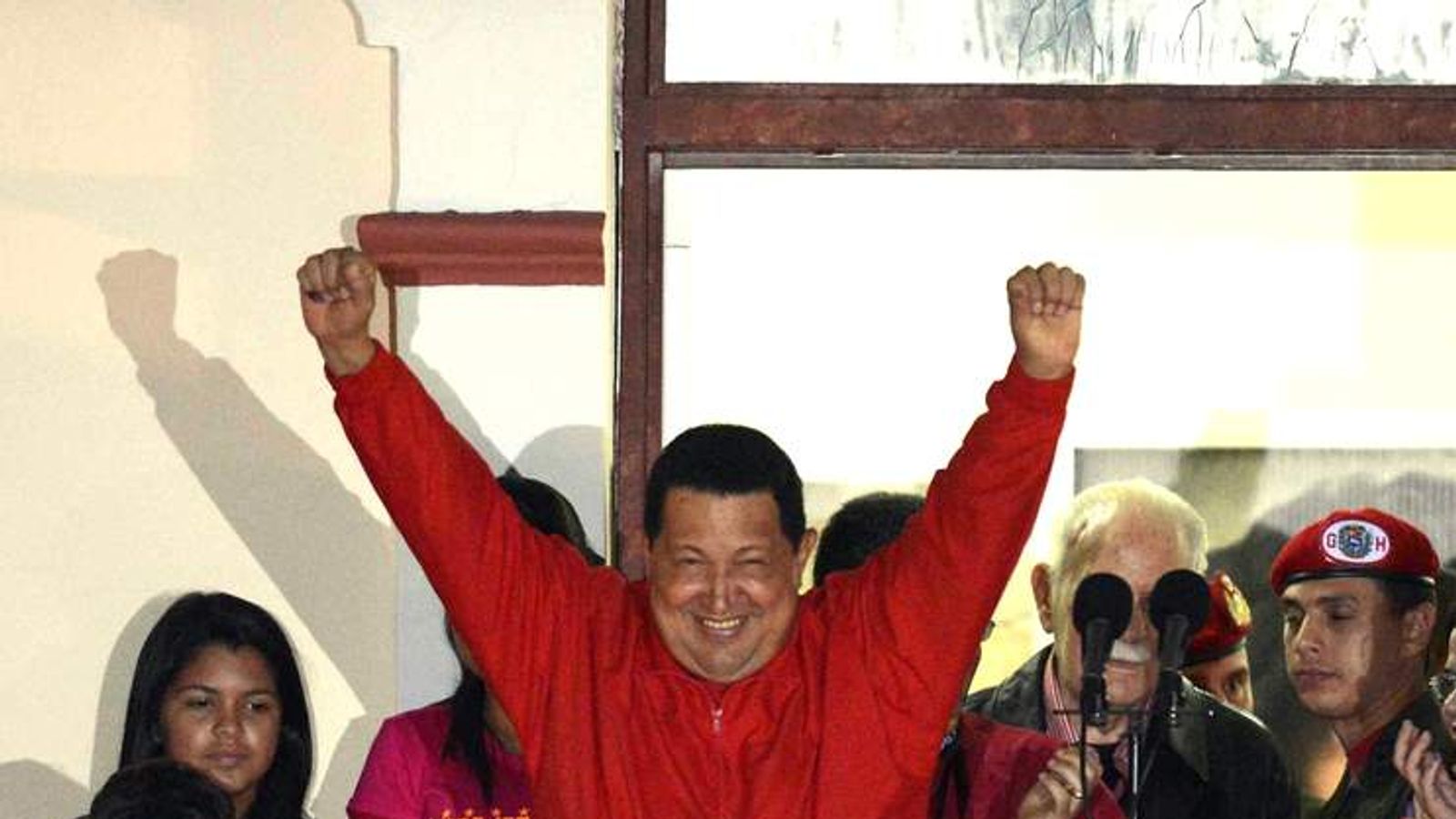 Hugo Chavez Wins Venezuela Election | World News | Sky News
