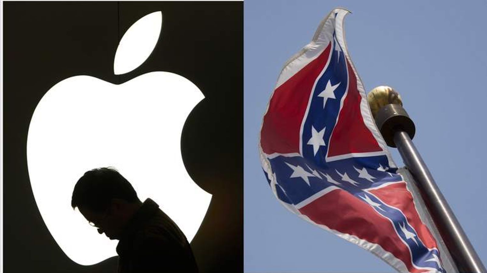 Apple Removes Apps Featuring Confederate Flag | US News | Sky News