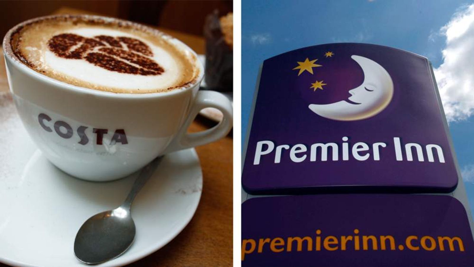 Costa Coffee Keeps Boosting Whitbread | Money News | Sky News