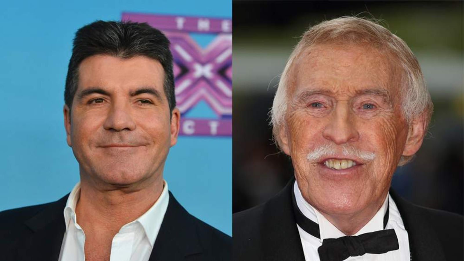 Sir Bruce Hits Back At Cowell's Mr Grumpy Jibe | Ents & Arts News | Sky ...