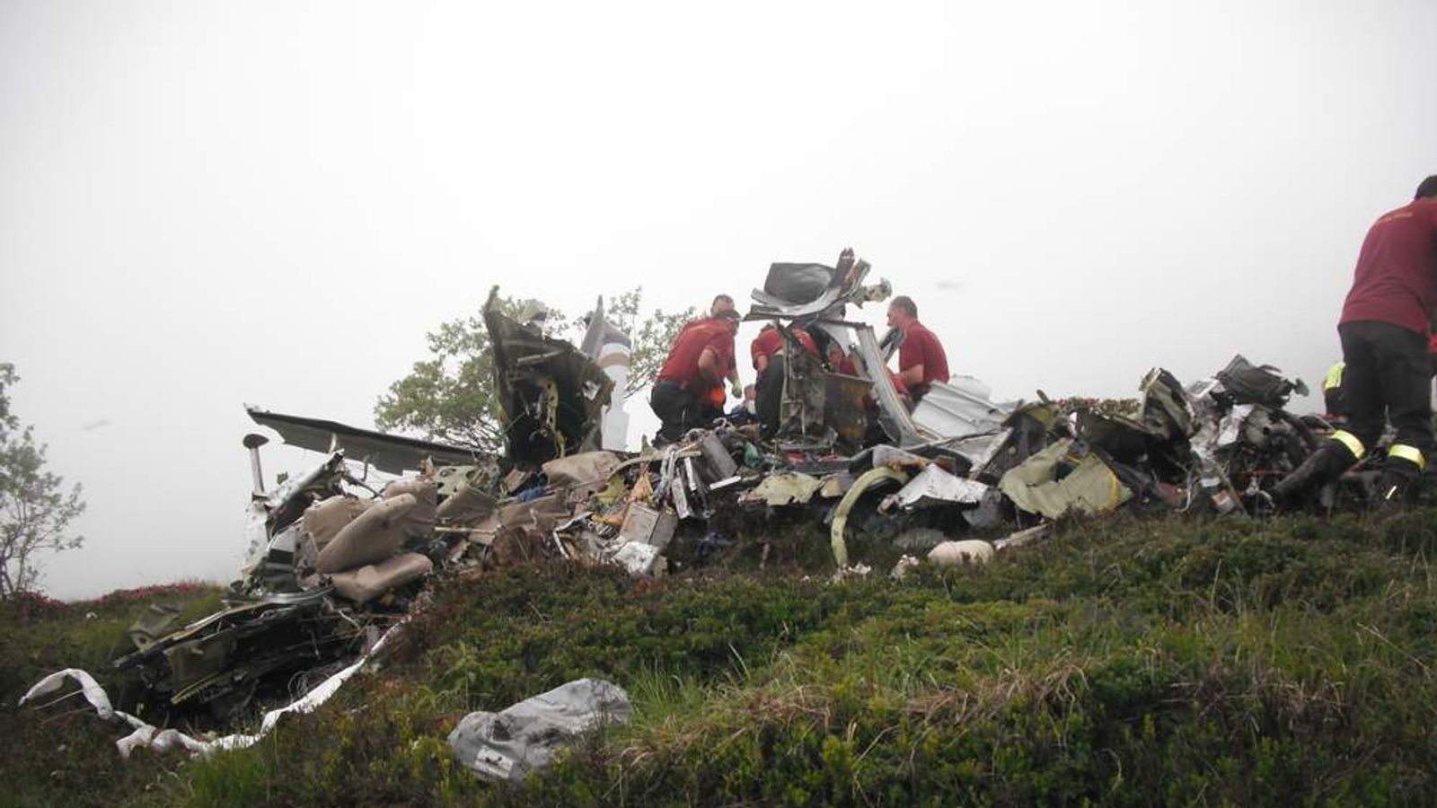 British Pilot Dies In Italian Mountain Crash | UK News | Sky News