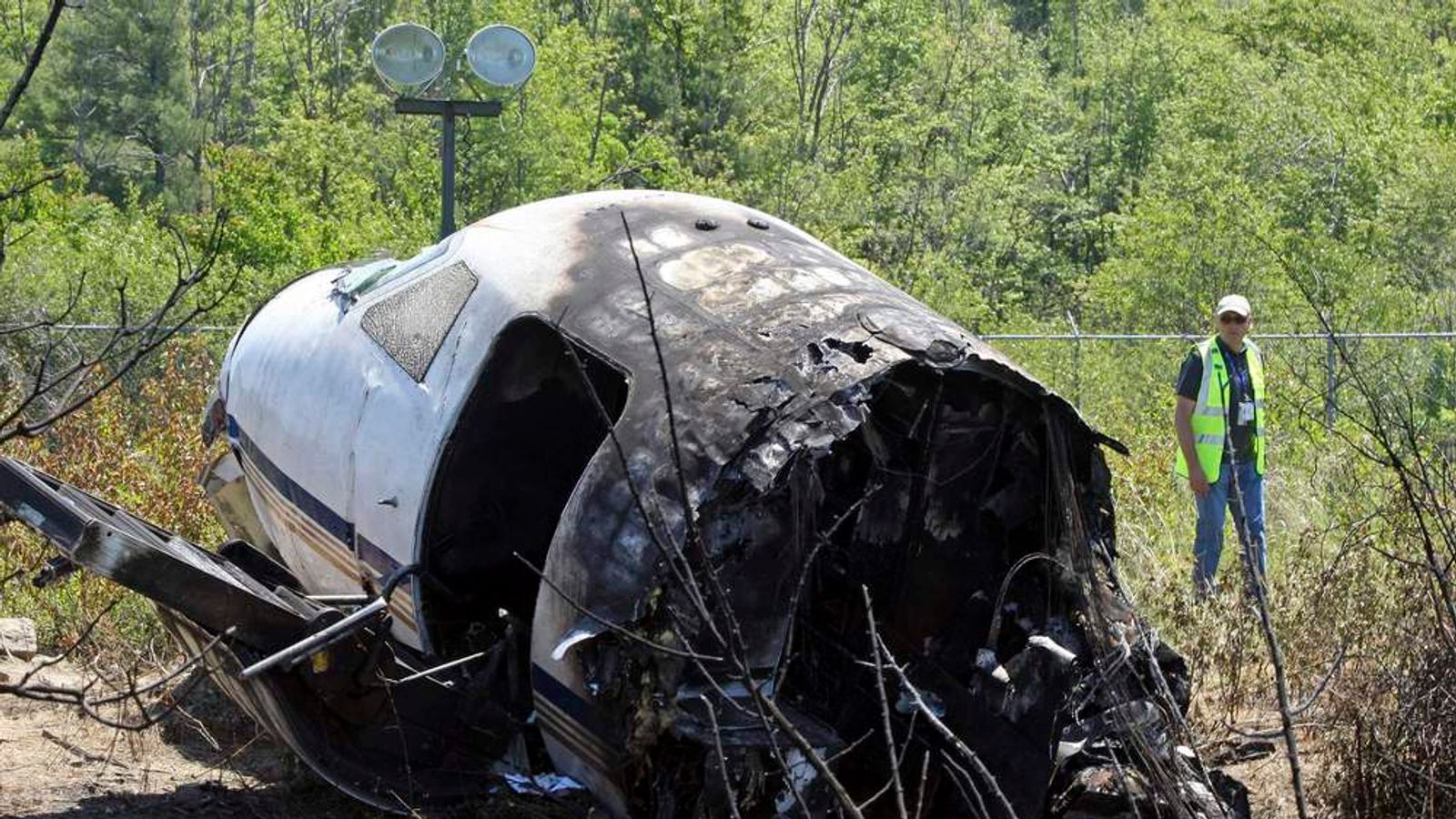 Killed US Pilot 'Survived Earlier Crash' | US News | Sky News