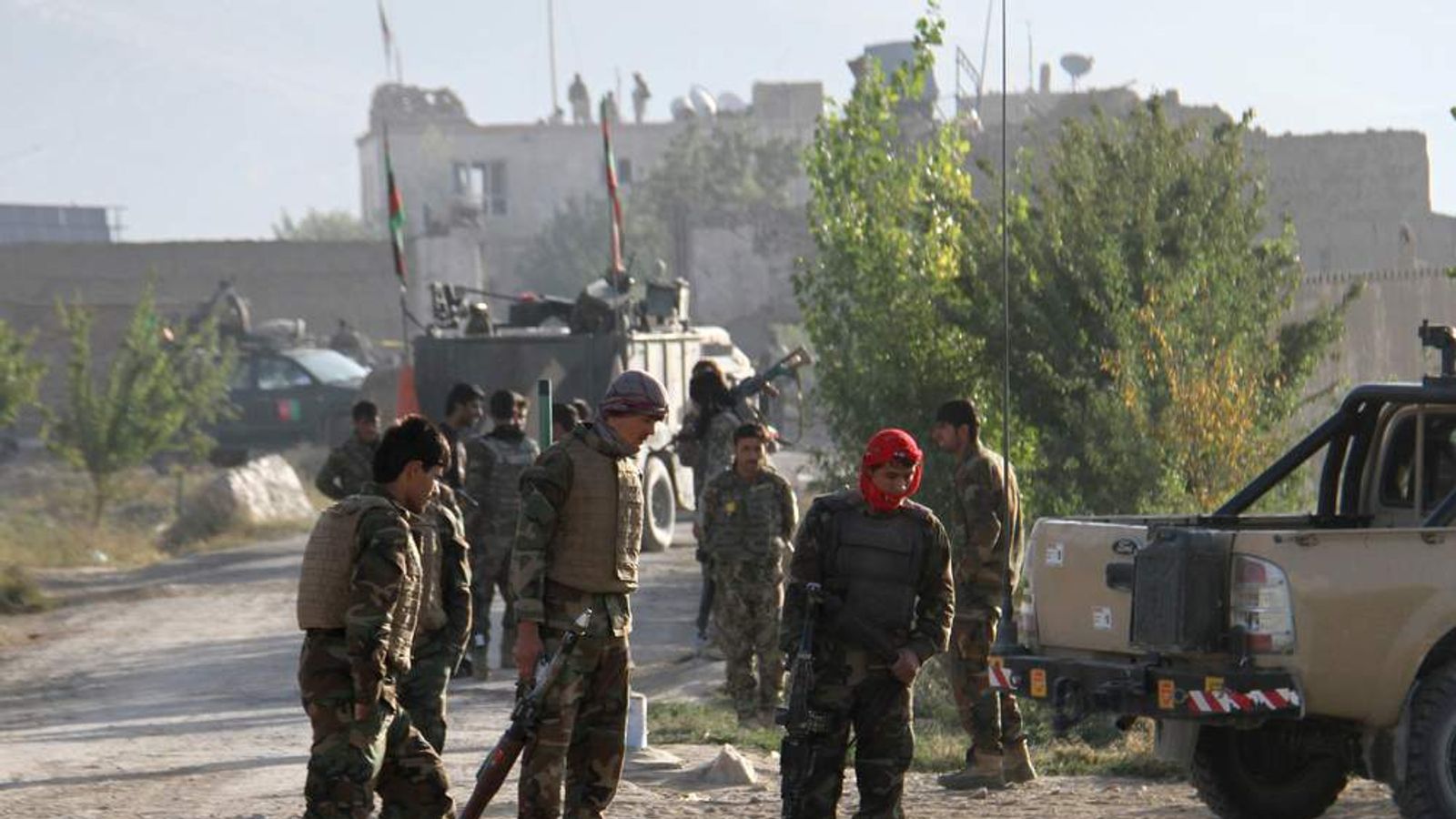 Taliban Prison Raid Sees 350 Inmates Set Free | World News | Sky News