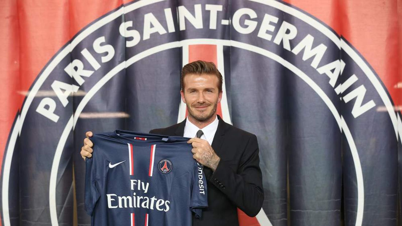 'Brand Beckham' Still Strong For PSG Debut | UK News | Sky News