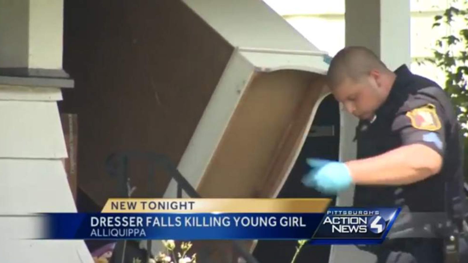 Falling Dresser Kills Pennsylvania Sisters | US News | Sky News