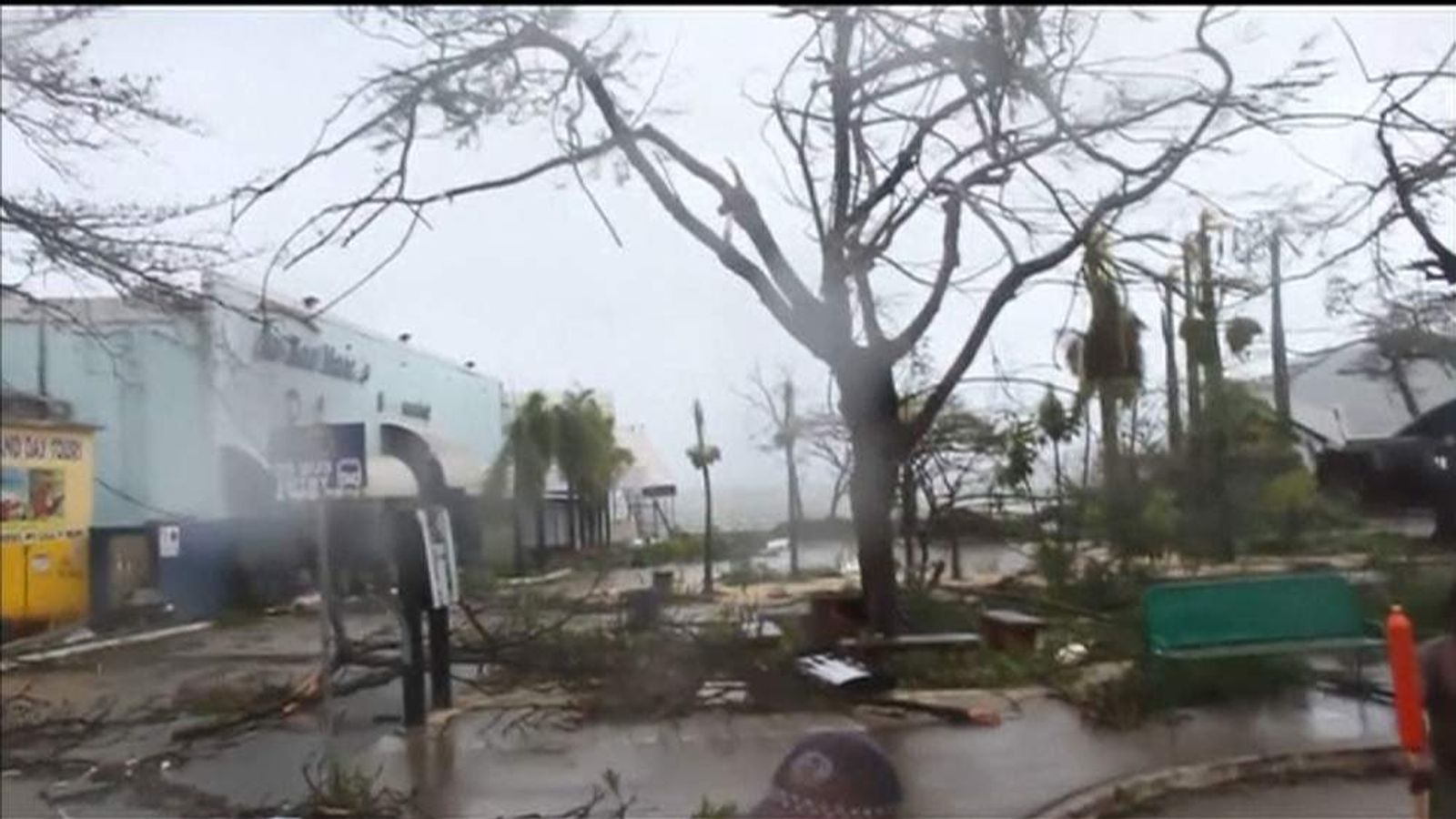 Footage Of Drive Shows Extent Of Cyclone Damage | Scoop News | Sky News