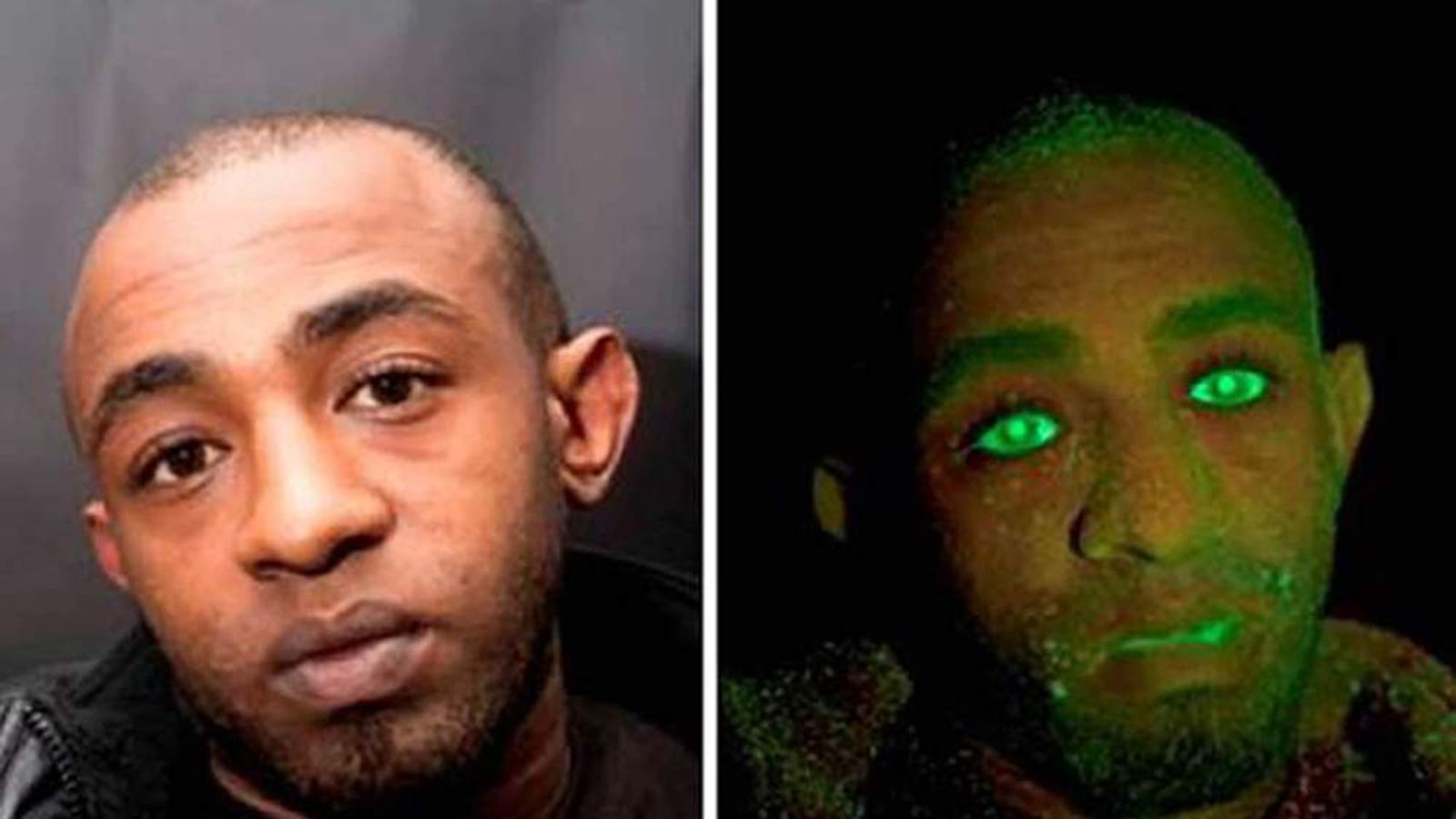 Green Liquid: Thief Caught By Hi-Tech Trap | UK News | Sky News