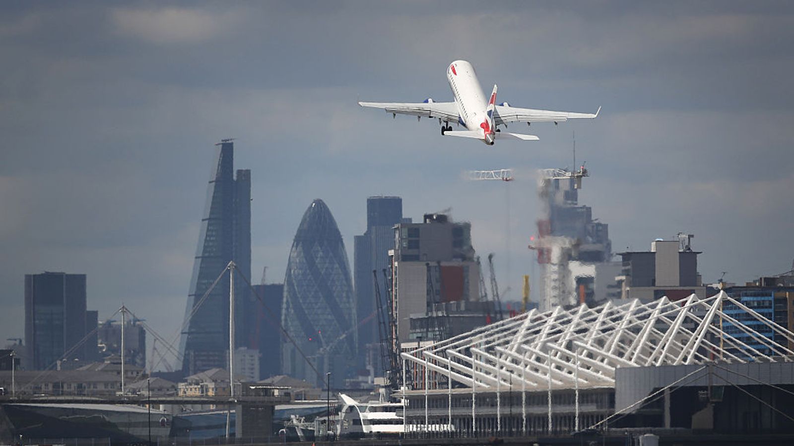 London City Airport Granted £344m Expansion | Money News | Sky News