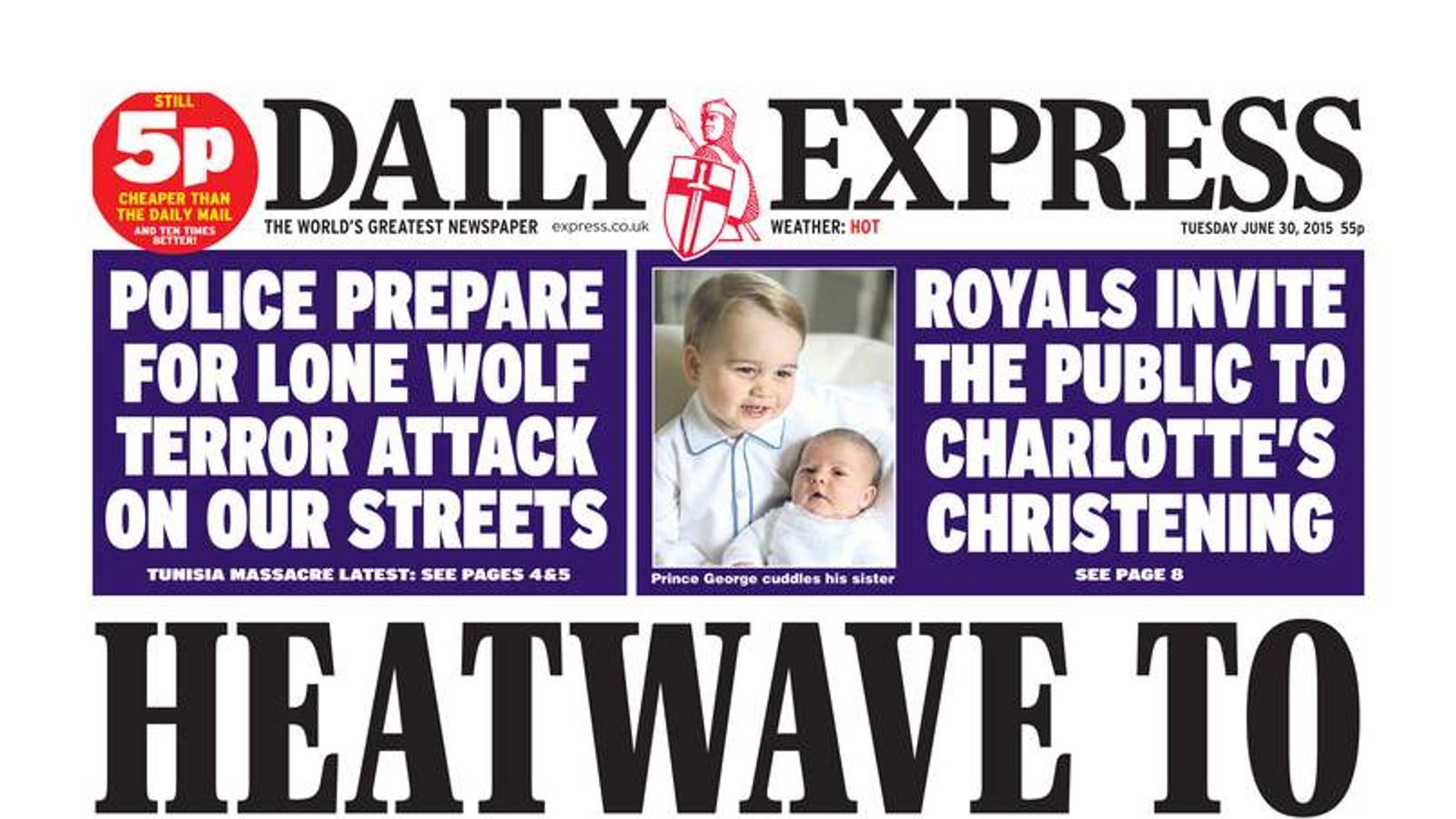 Tuesday's National Newspaper Front Pages | UK News | Sky News