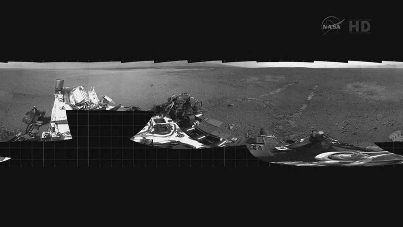 Nasa Curiosity Rover's First Mars Test Drive | Science, Climate & Tech ...