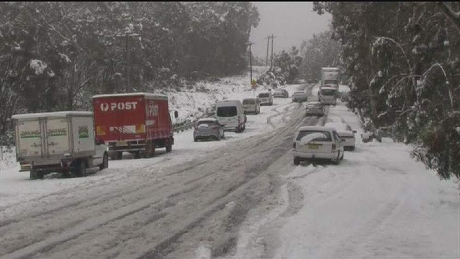 Heavy Snowfall Across Parts Of Australia | World News | Sky News
