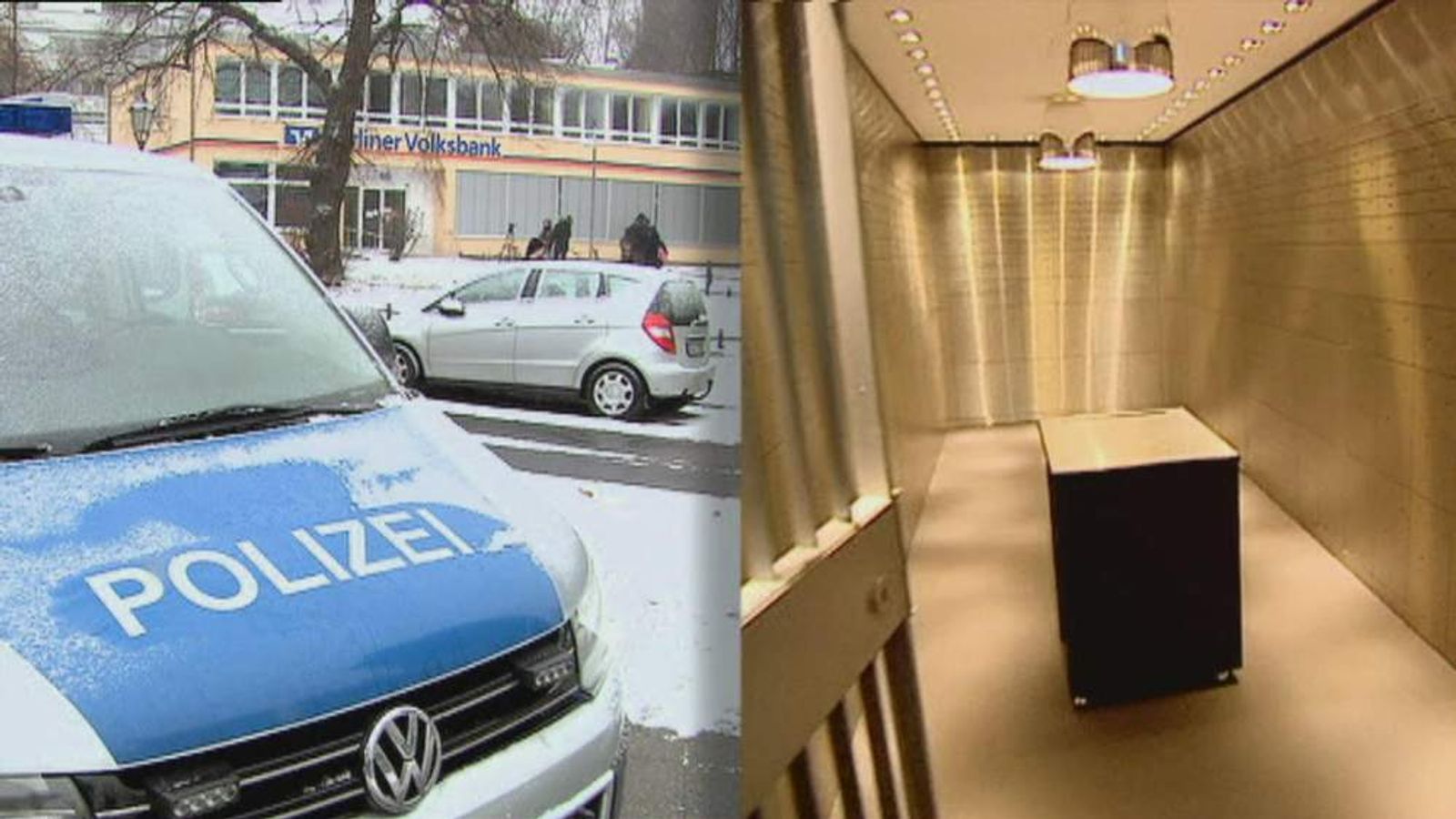 German Bank Heist: Robbers Tunnel Into Vault | World News | Sky News