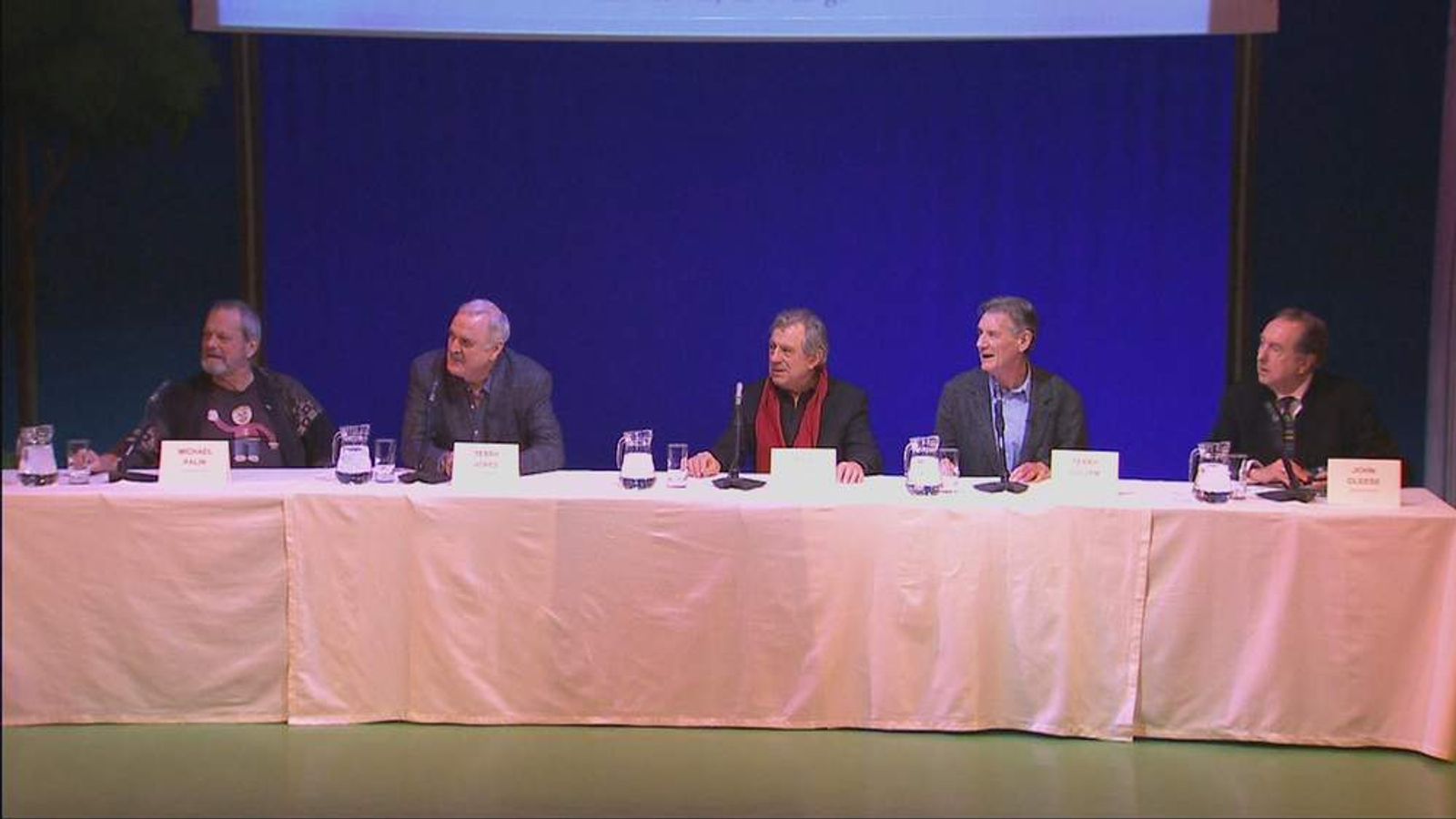 Python Reunion News Conference: As It Happened | Ents & Arts News | Sky ...
