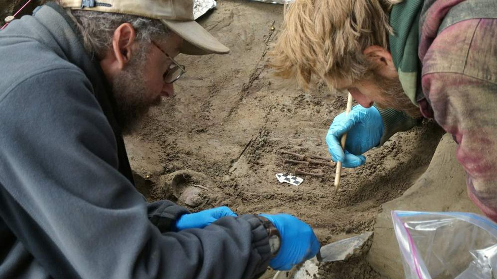 Ice Age Baby Remains Reveal Elaborate Burial | US News | Sky News