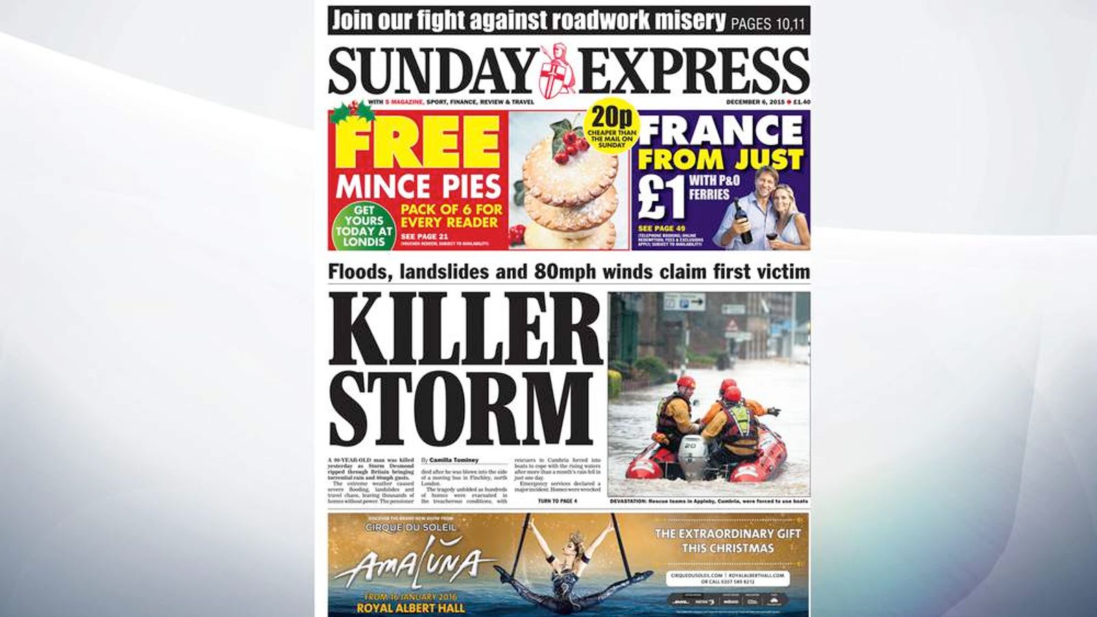 Sunday's National Newspaper Front Pages | UK News | Sky News