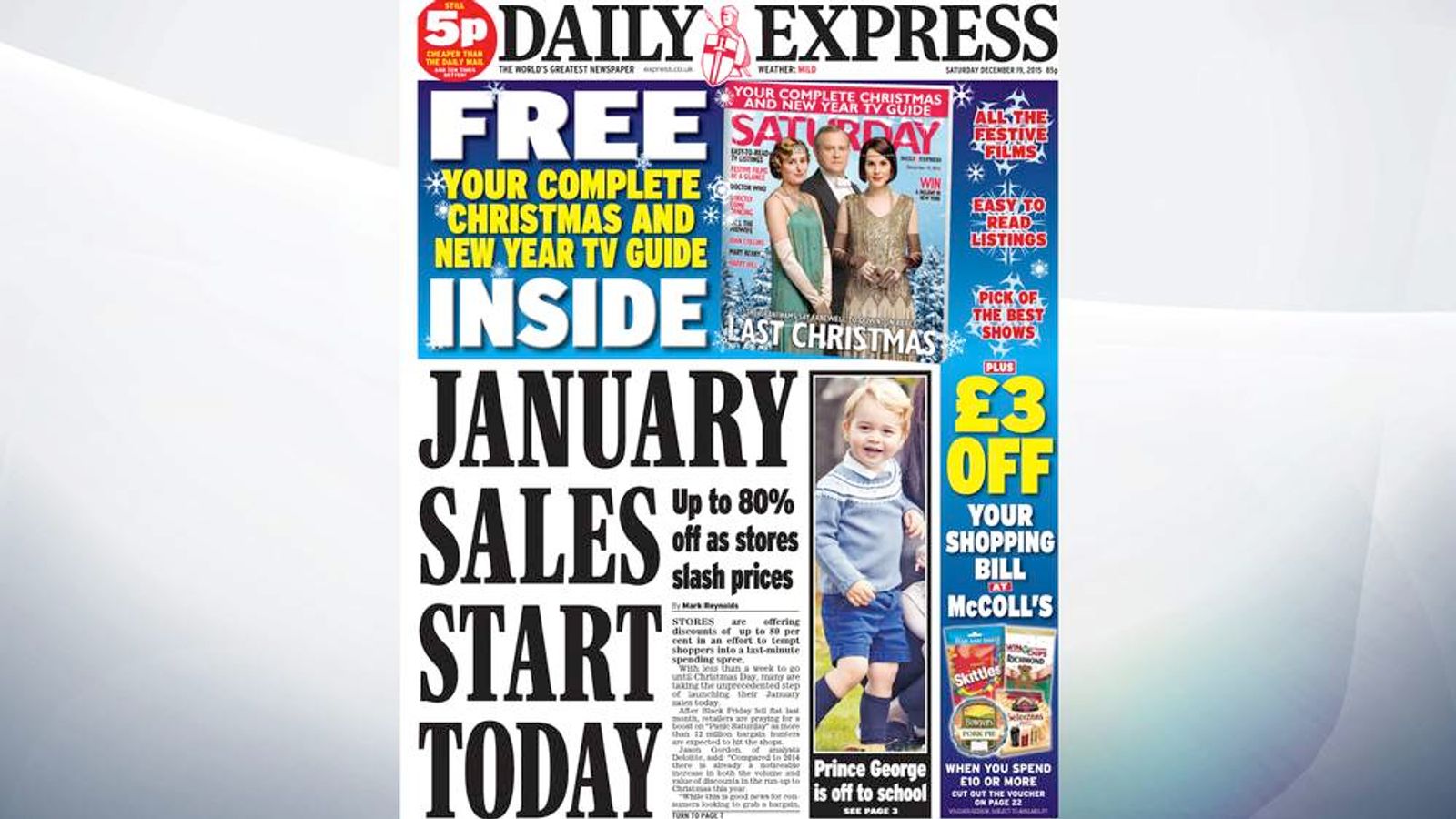 Saturday's National Newspaper Front Pages | UK News | Sky News