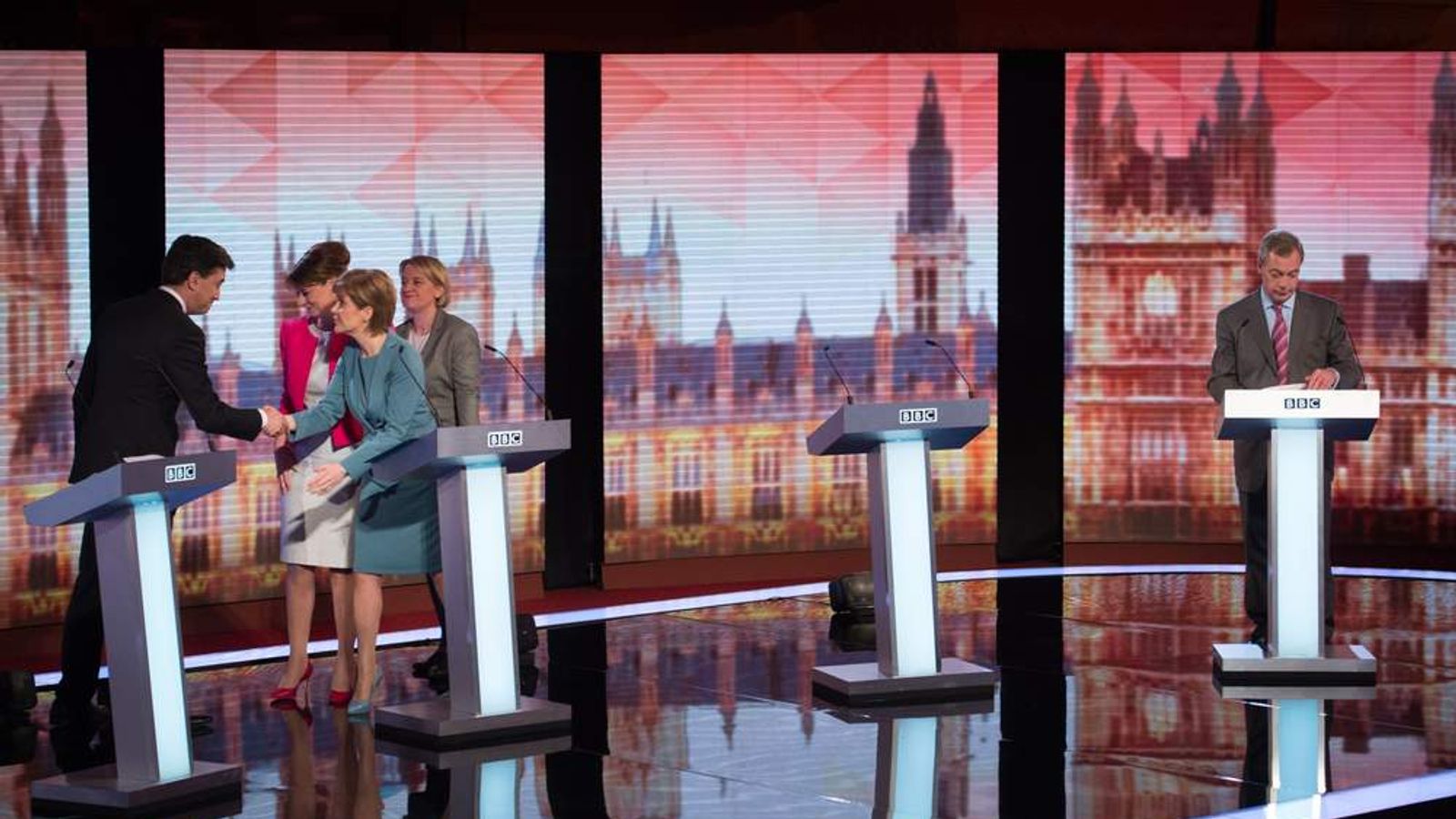 Farage 'Insults' Audience At Leaders' Debate | Politics News | Sky News