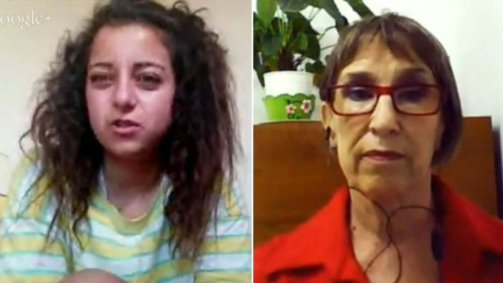 Voices From The Gaza Conflict: Google Hangout | World News | Sky News