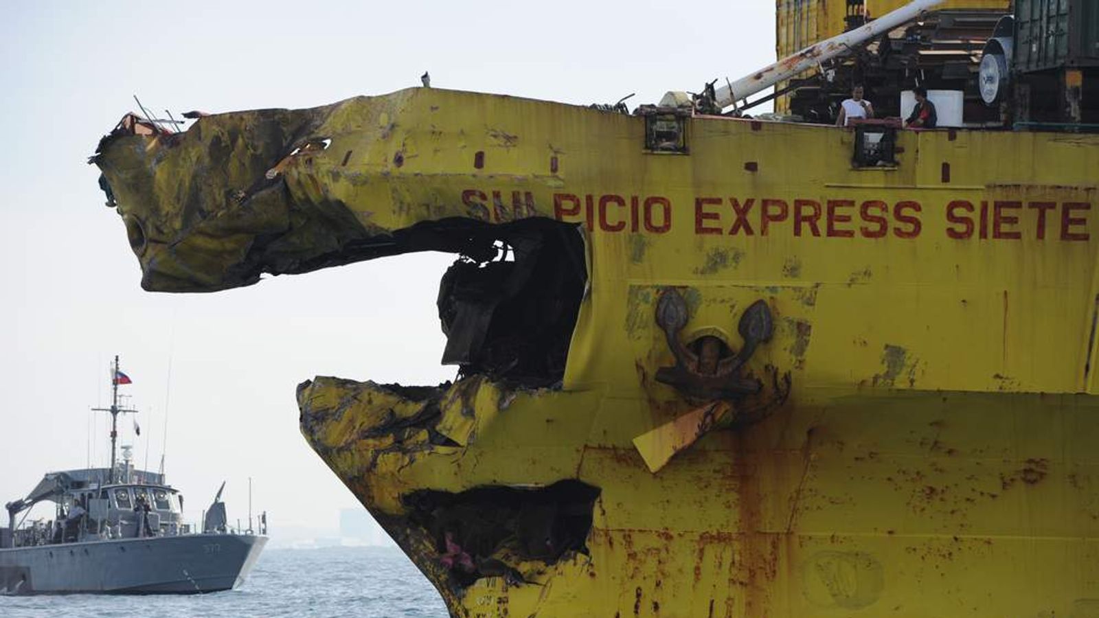 Philippines: 200 Feared Dead After Ferry Crash | World News | Sky News