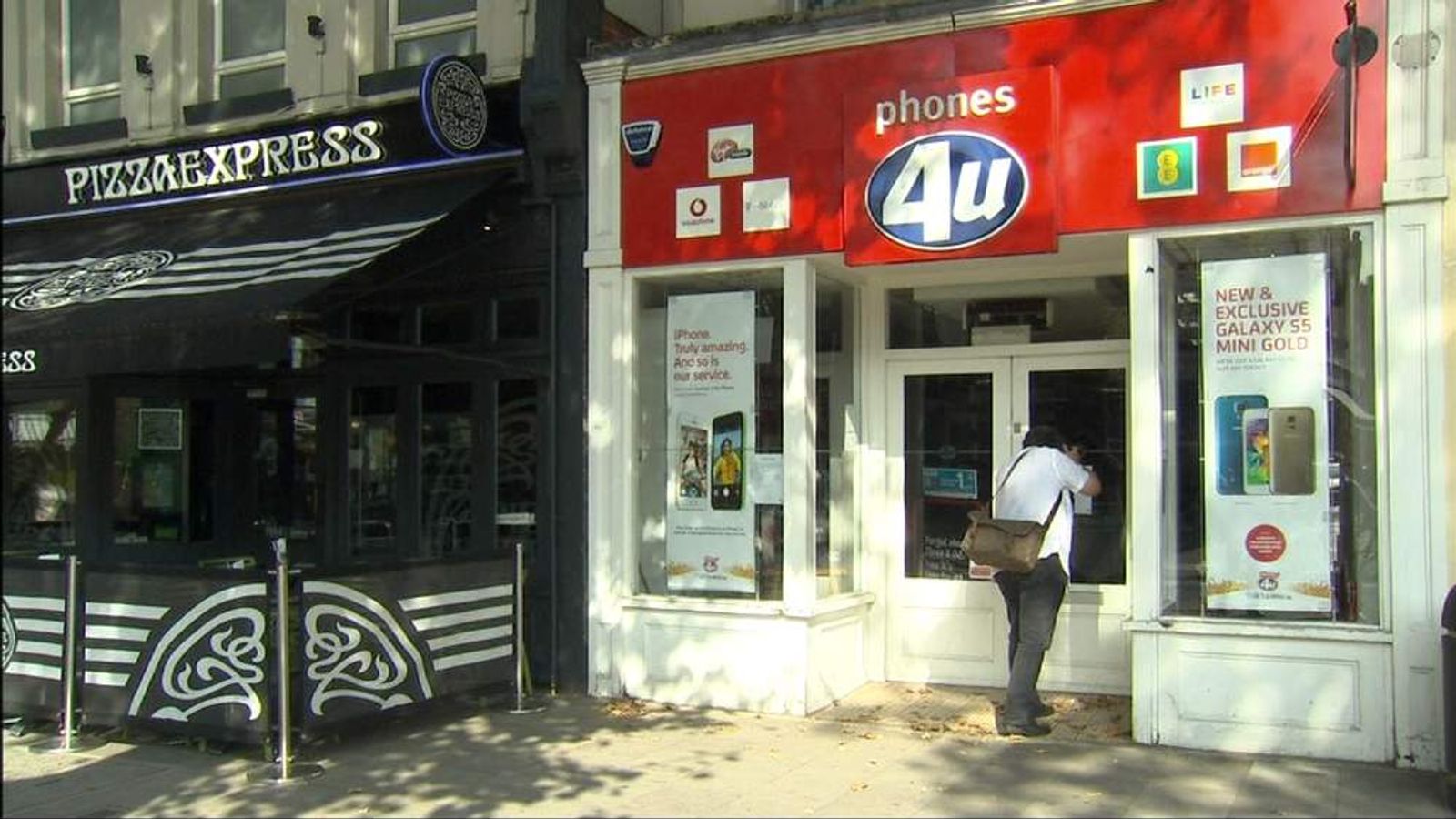 EE Buys 58 Phones 4U Stores: '360 Jobs Saved' | Money News | Sky News