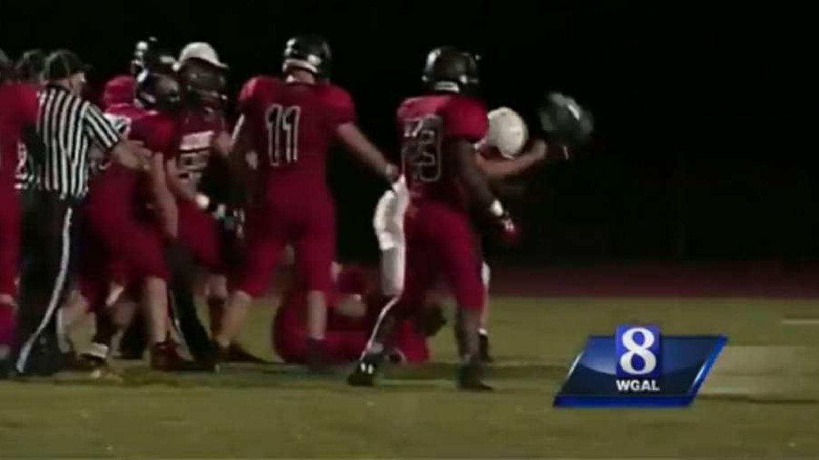 Football Helmet 'Assault' Looked At By Police | US News | Sky News