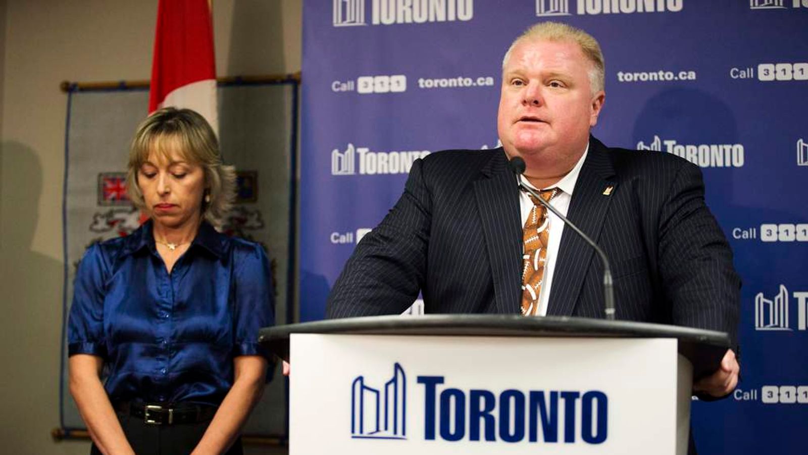 Toronto Mayor Rob Ford Set To Lose More Powers | World News | Sky News