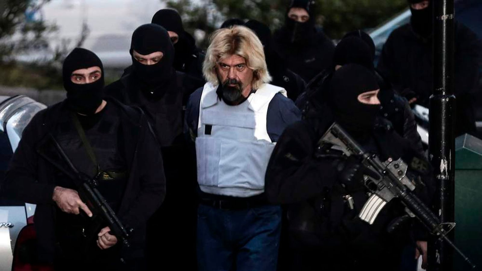 Fugitive Greek Terrorist 'Planned Jail Attack' | World News | Sky News
