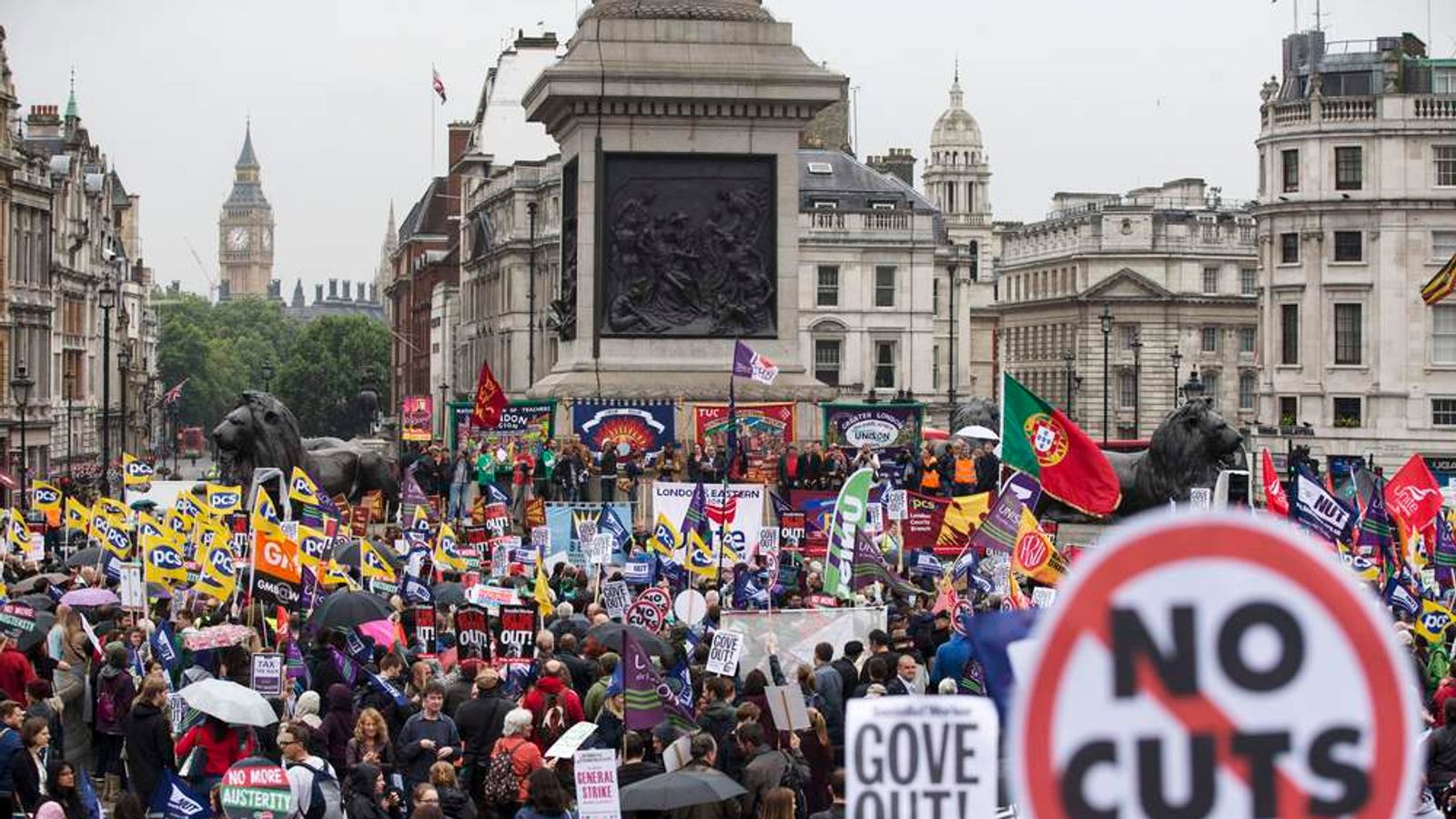 Strike Action Threat Over Trade Union Reforms | Politics News | Sky News