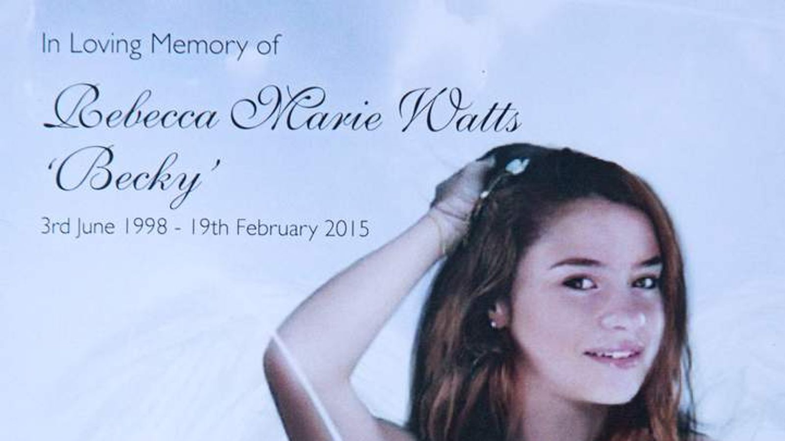 As It Happened: Becky Watts Murder Trial | UK News | Sky News