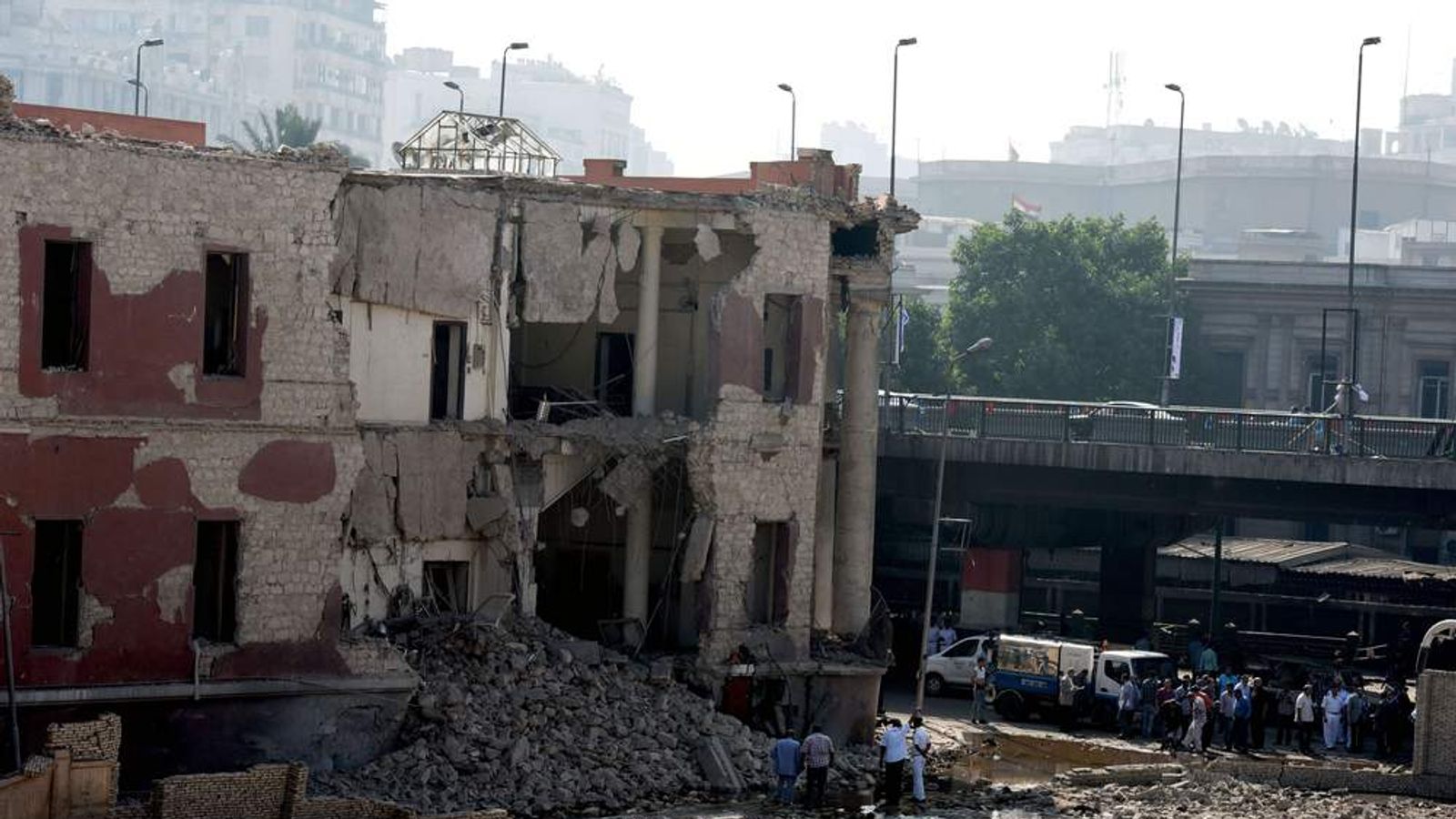 Egypt: Casualties After Explosion Hits Italian Consulate In Cairo ...