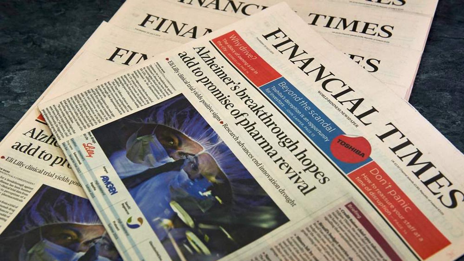 Pearson Sells Financial Times To Japan's Nikkei | Money News | Sky News