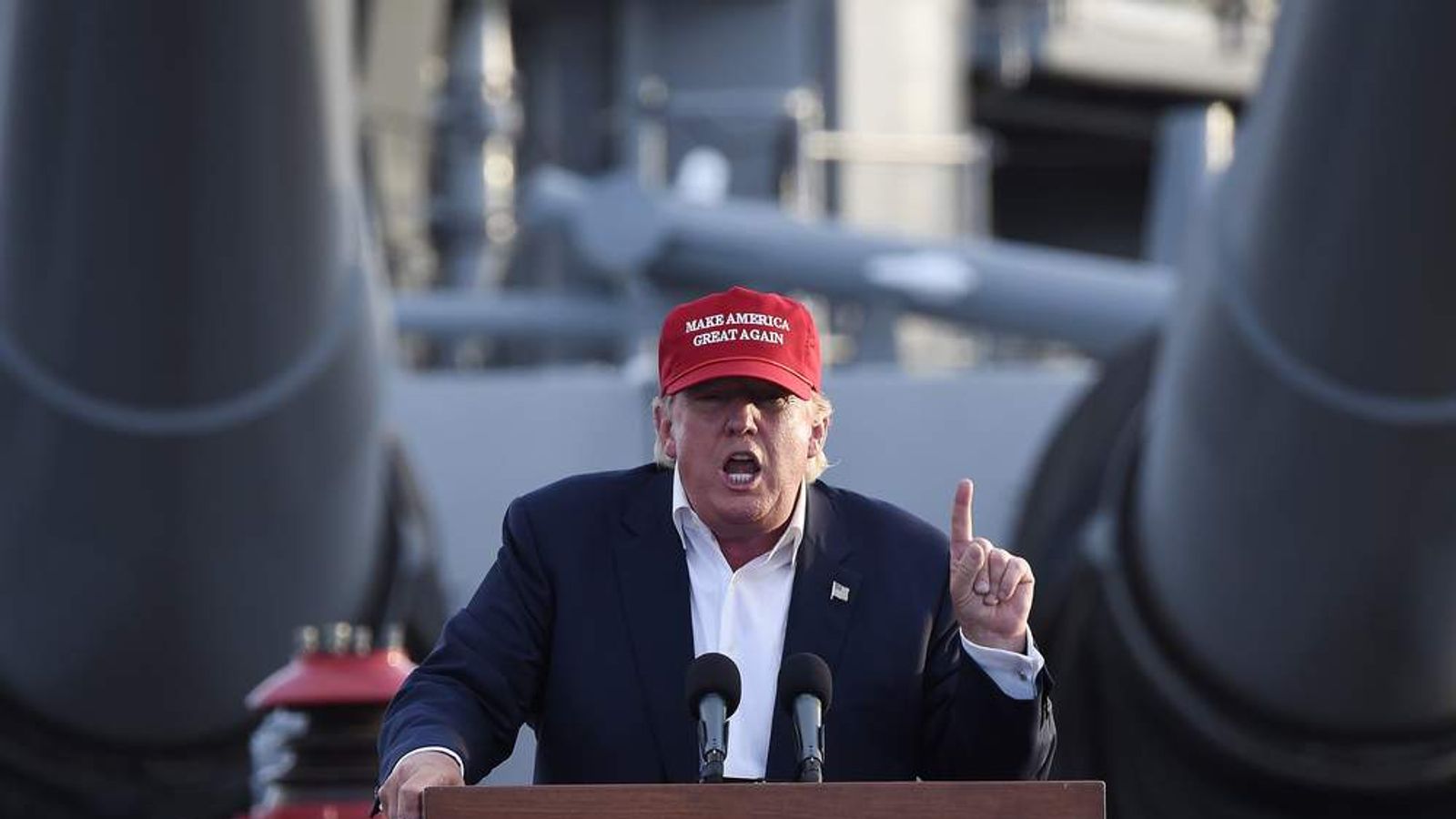 Behind The Rhetoric Of Donald Trump's Bid | US News | Sky News