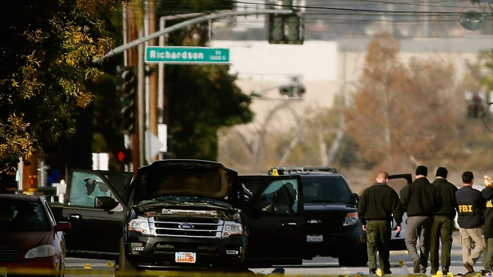 Bombs And Ammo At California Attackers' Home | US News | Sky News
