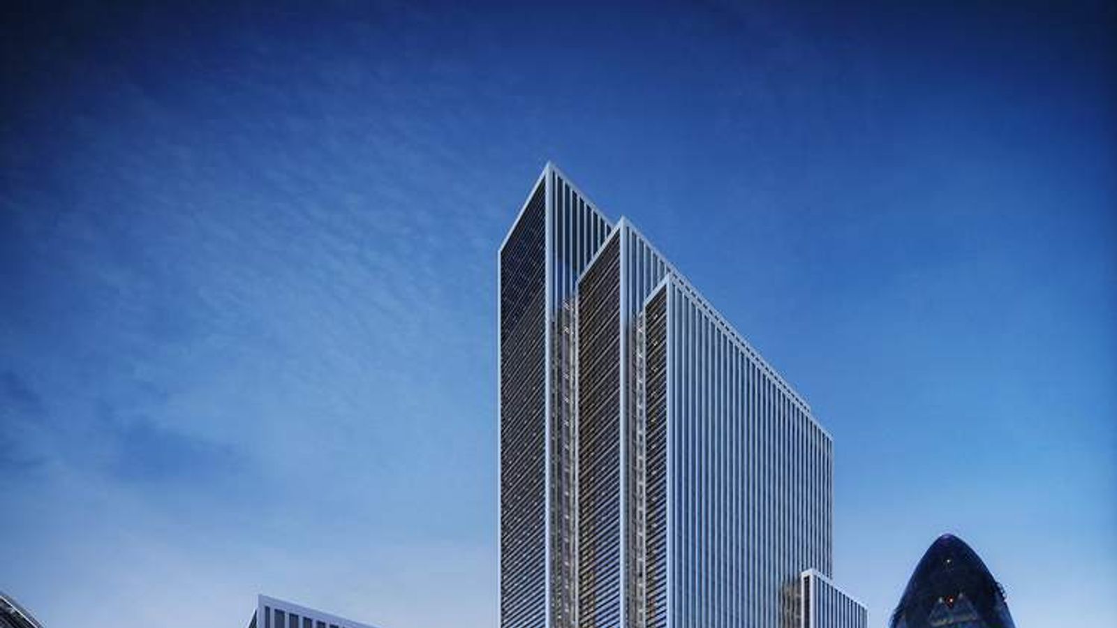 London's 'Gotham City' Goes To Planners | Money News | Sky News
