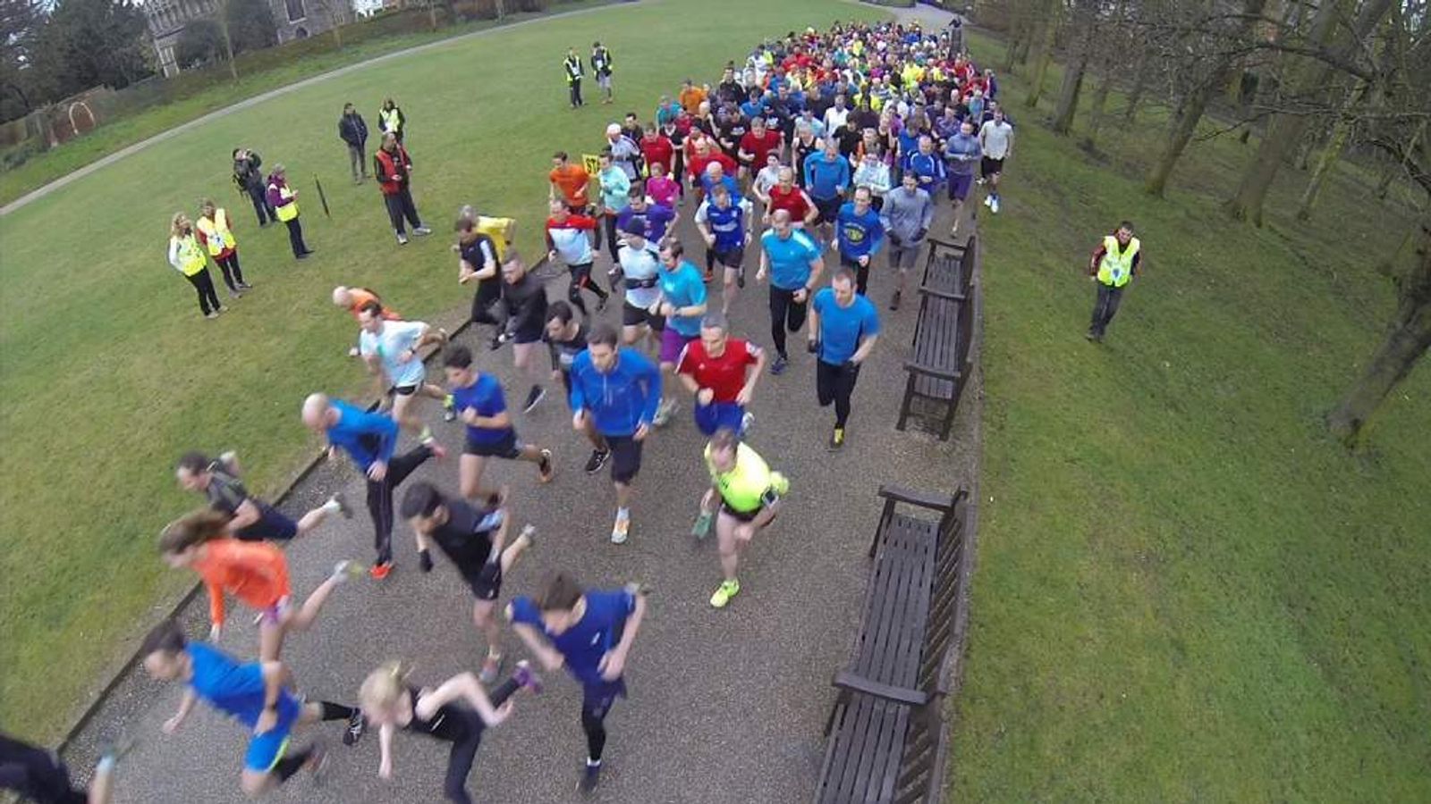 Running Races Ahead As Team Sports Lag Behind | UK News | Sky News