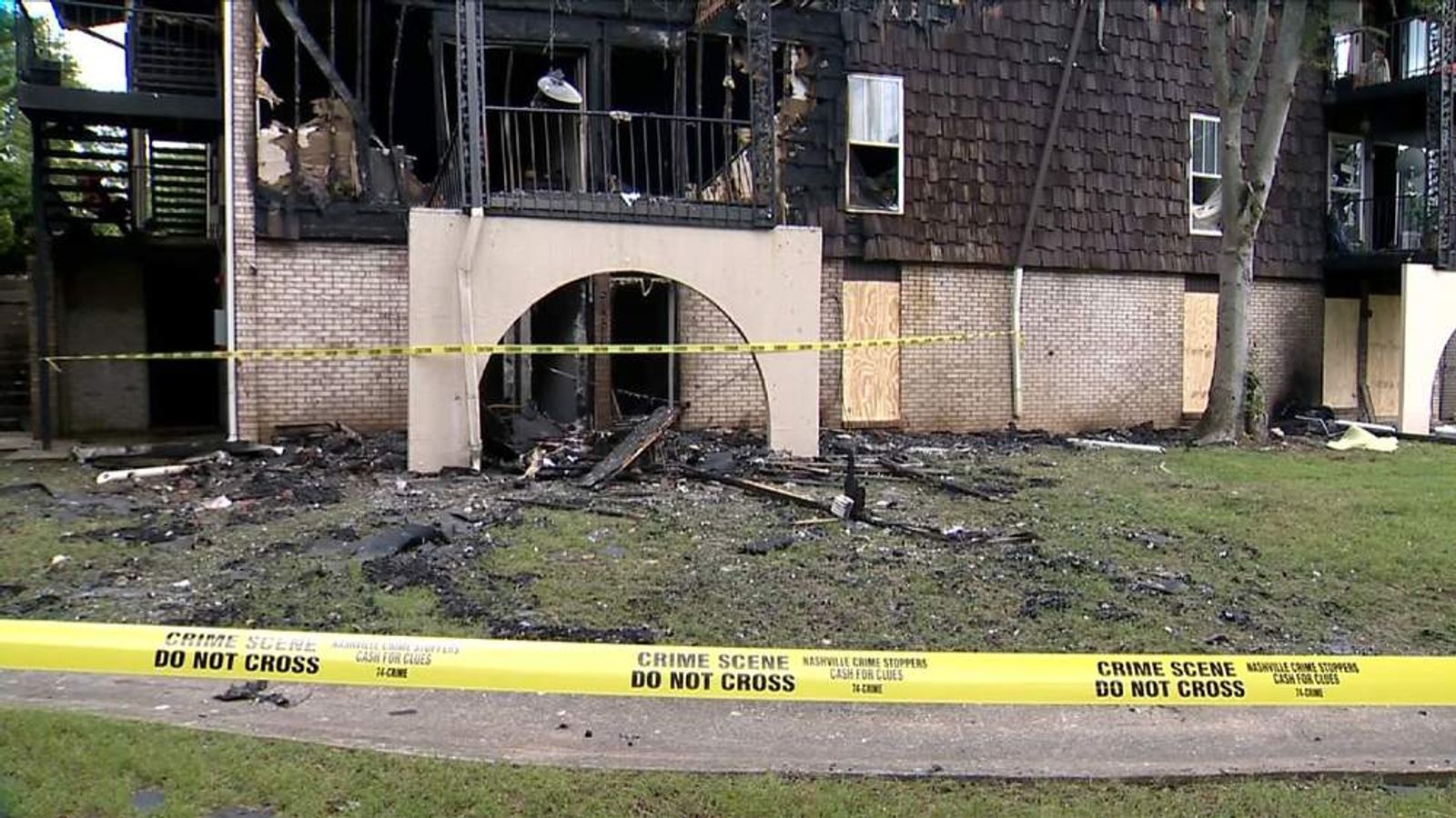 Blaze At Meth Lab Leaves Scores Homeless | US News | Sky News