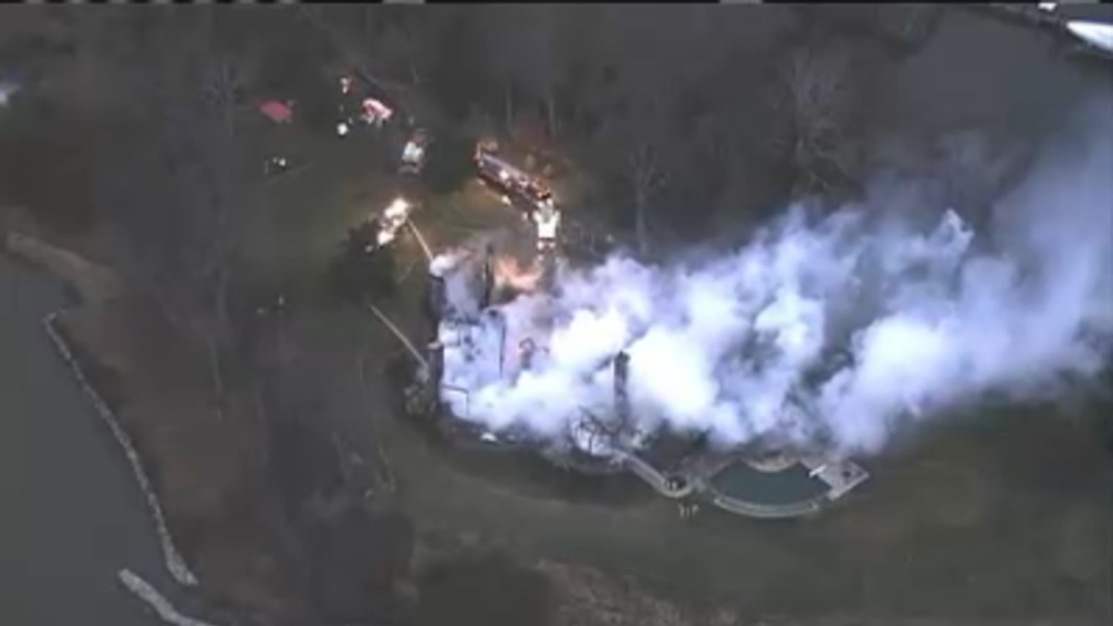 Charred Remains Of House Turn Up Two Bodies | US News | Sky News