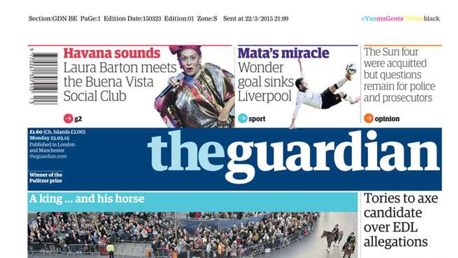 Monday's National Newspaper Front Pages | UK News | Sky News