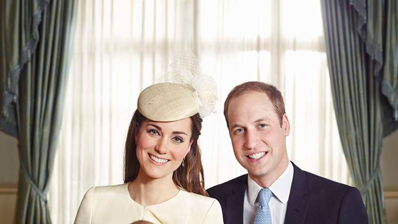 Prince George Christening Photos Revealed | UK News | Sky News