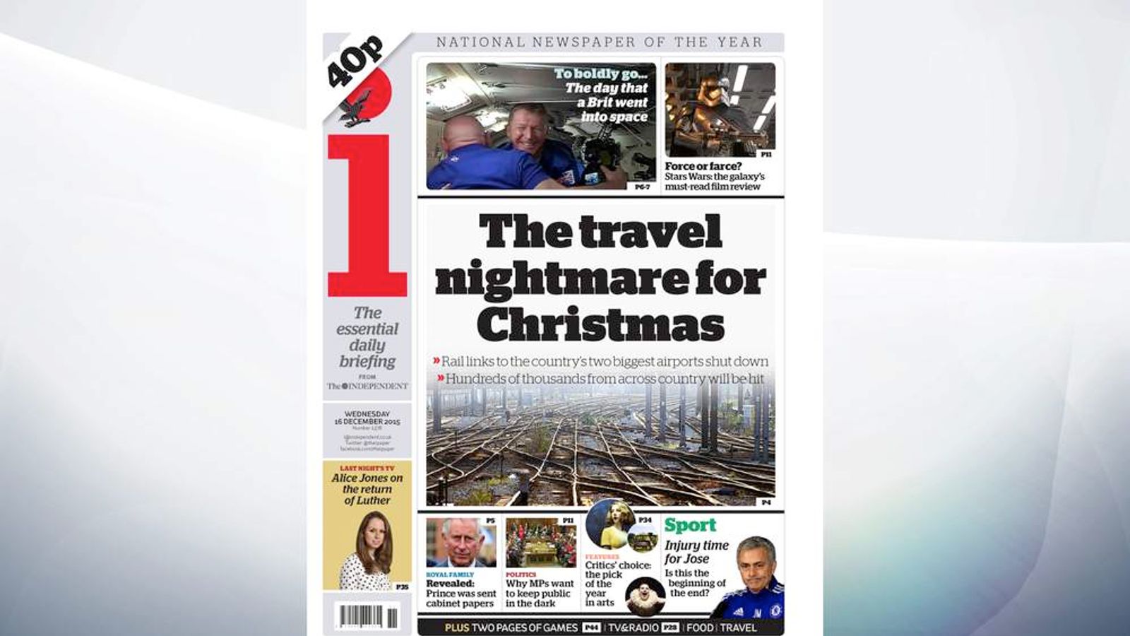 Wednesday's National Newspaper Front Pages | UK News | Sky News