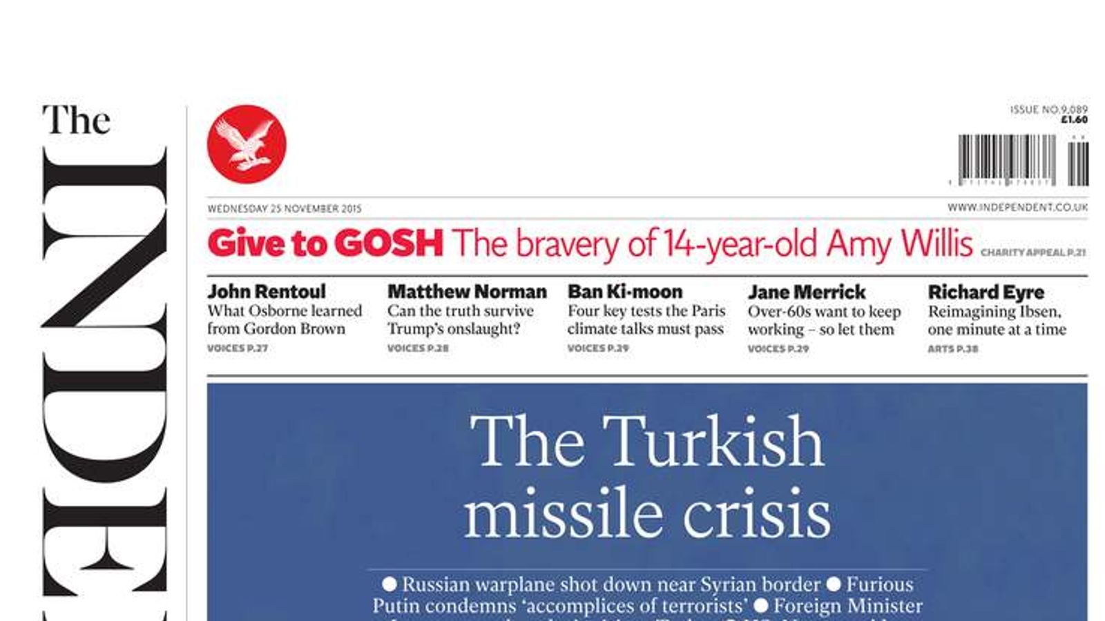 Wednesday's Newspaper Front Pages | Scoop News | Sky News