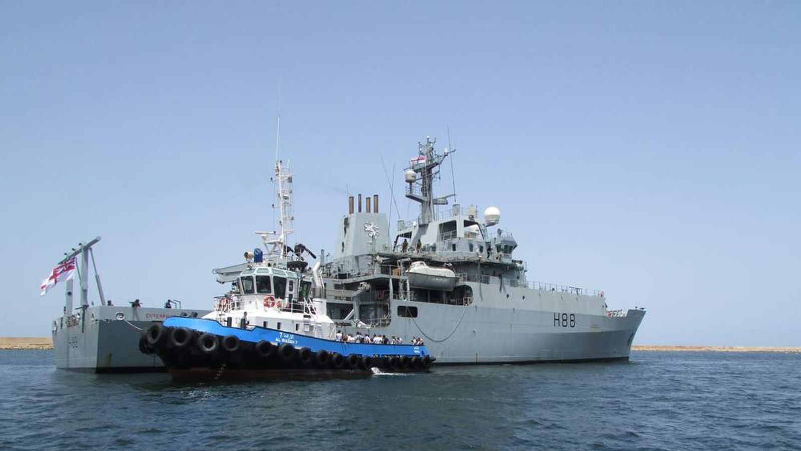 Royal Navy Rescues Brits From Conflict-Hit Libya | World News | Sky News