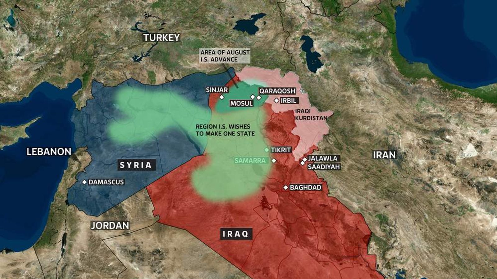 US Strikes ISIS Artillery In Northern Iraq | US News | Sky News