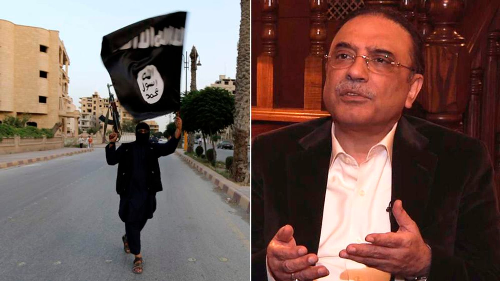 Pakistan's Ex-President Warns Over IS Threat | World News | Sky News