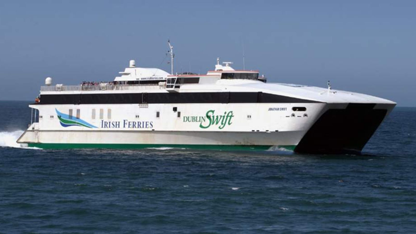 Gusts Of Wind Blow Ferry Back Onto Moorings | UK News | Sky News